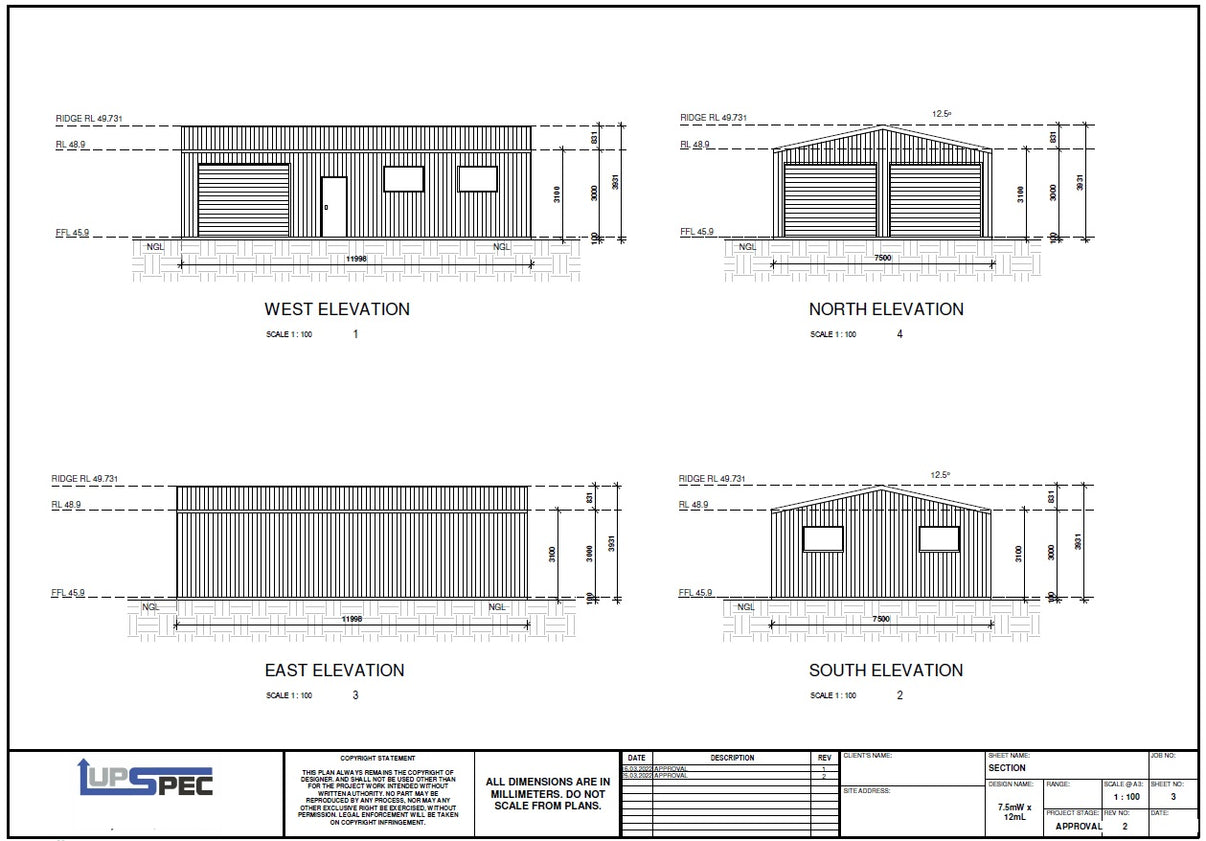 NSW Shed Approval Documents & Plans Pack – Shed Superstore